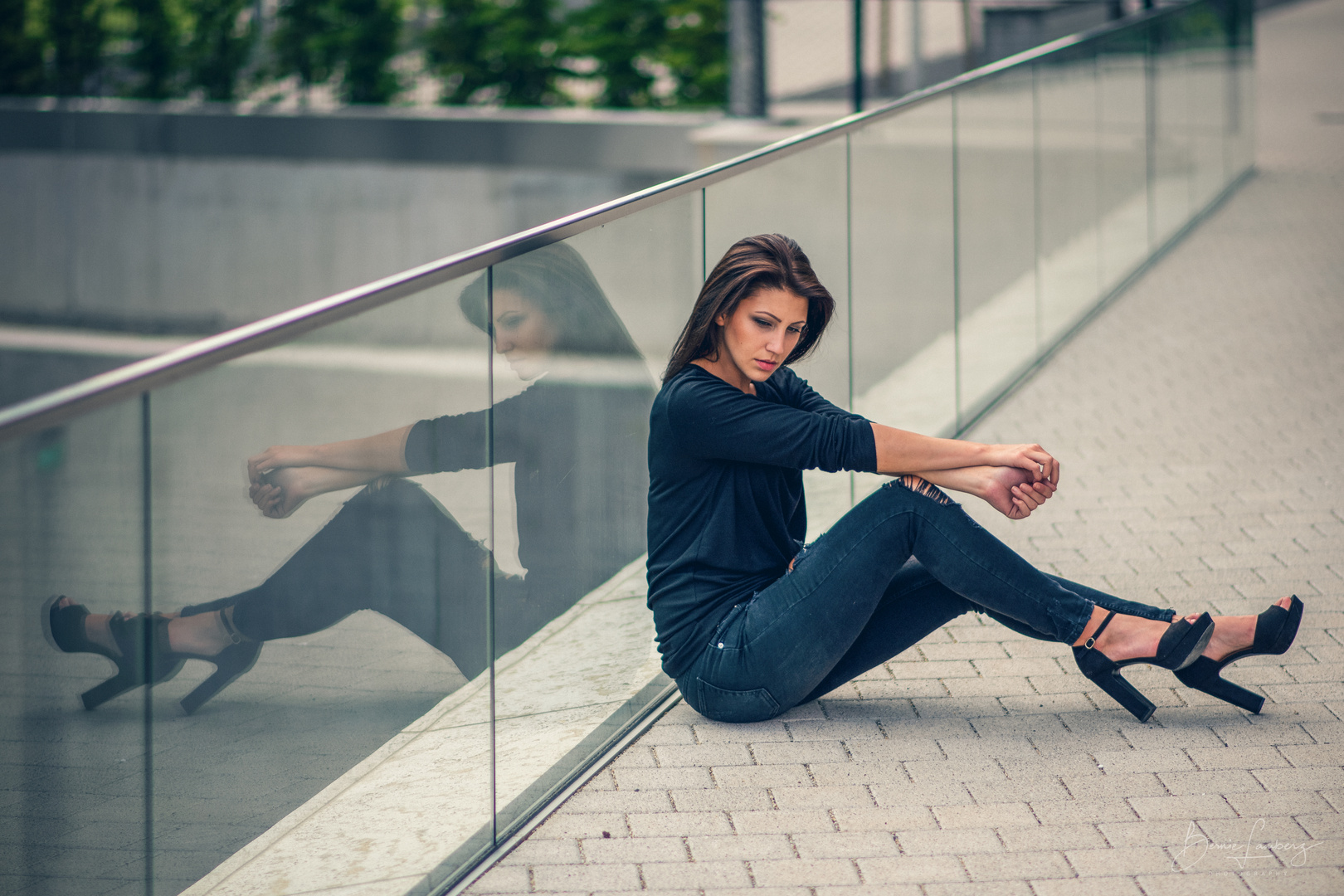 Spiegelbildlich Foto & Bild | portrait, portrait frauen, outdoor Bilder ...