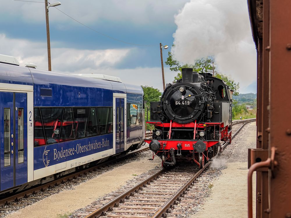 Spiegelung Foto & Bild | historische eisenbahnen, museale bahnen + sonderfahrten, eisenbahn ...