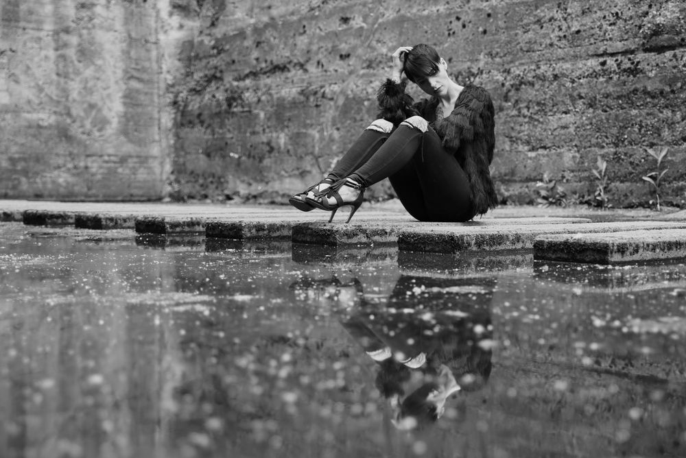 Spiegelung... Foto & Bild | erwachsene, menschen in der freizeit, fotos Bilder auf fotocommunity