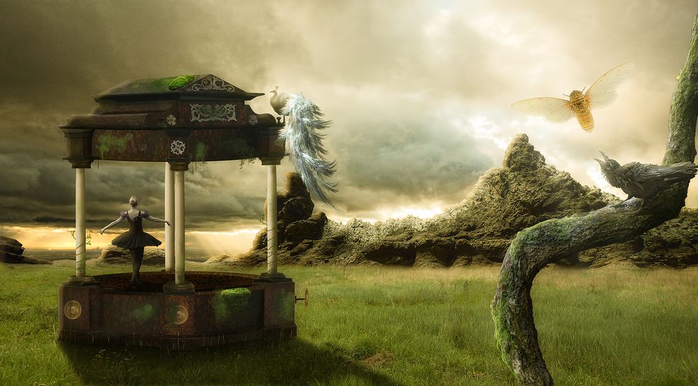 spieluhr Foto & Bild | fotomontage, composing , digiart- challenge Bilder auf fotocommunity