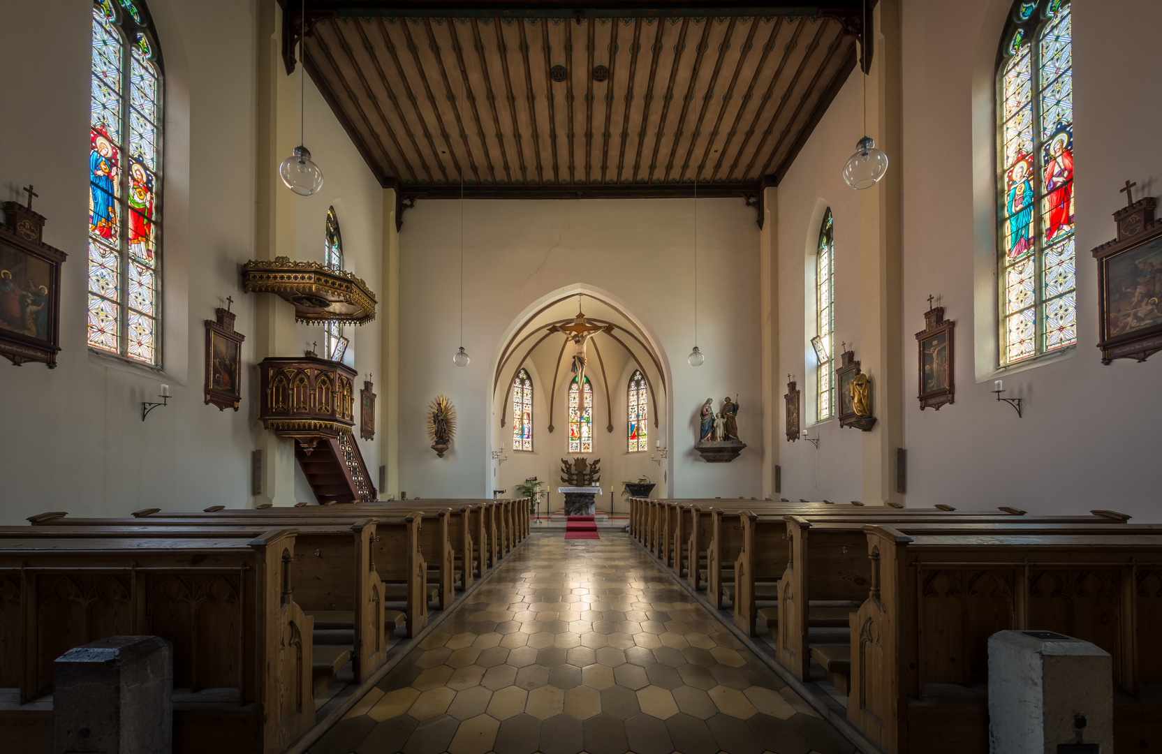 Spital-Kirche Landau / Isar Foto & Bild | architektur, sakralbauten, innenansichten kirchen ...