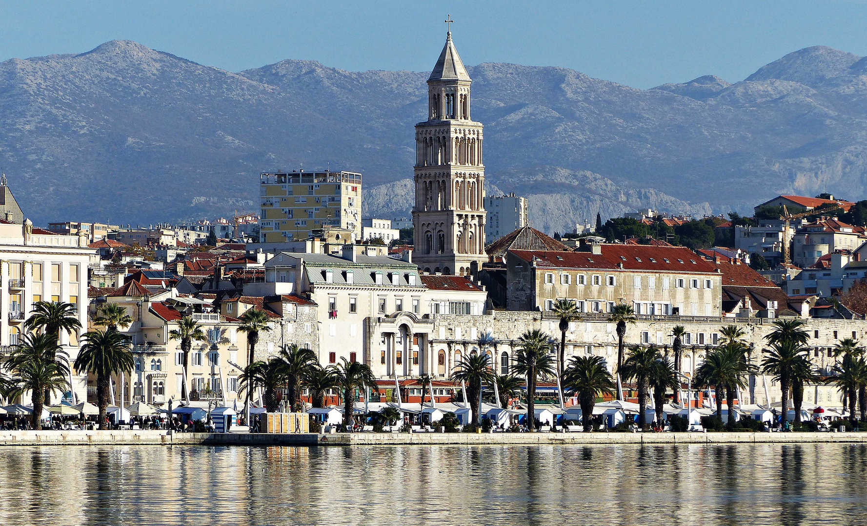 Split im Winter 2 Foto & Bild | architektur, europe, balkans Bilder auf ...