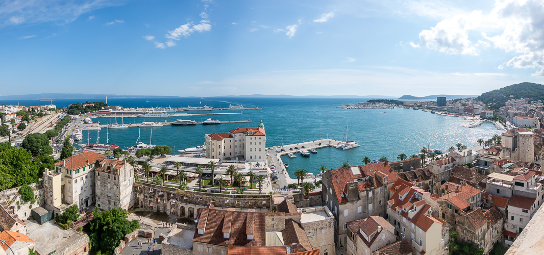 Split Panorama - 2 Foto & Bild | architektur, europe, balkans Bilder ...