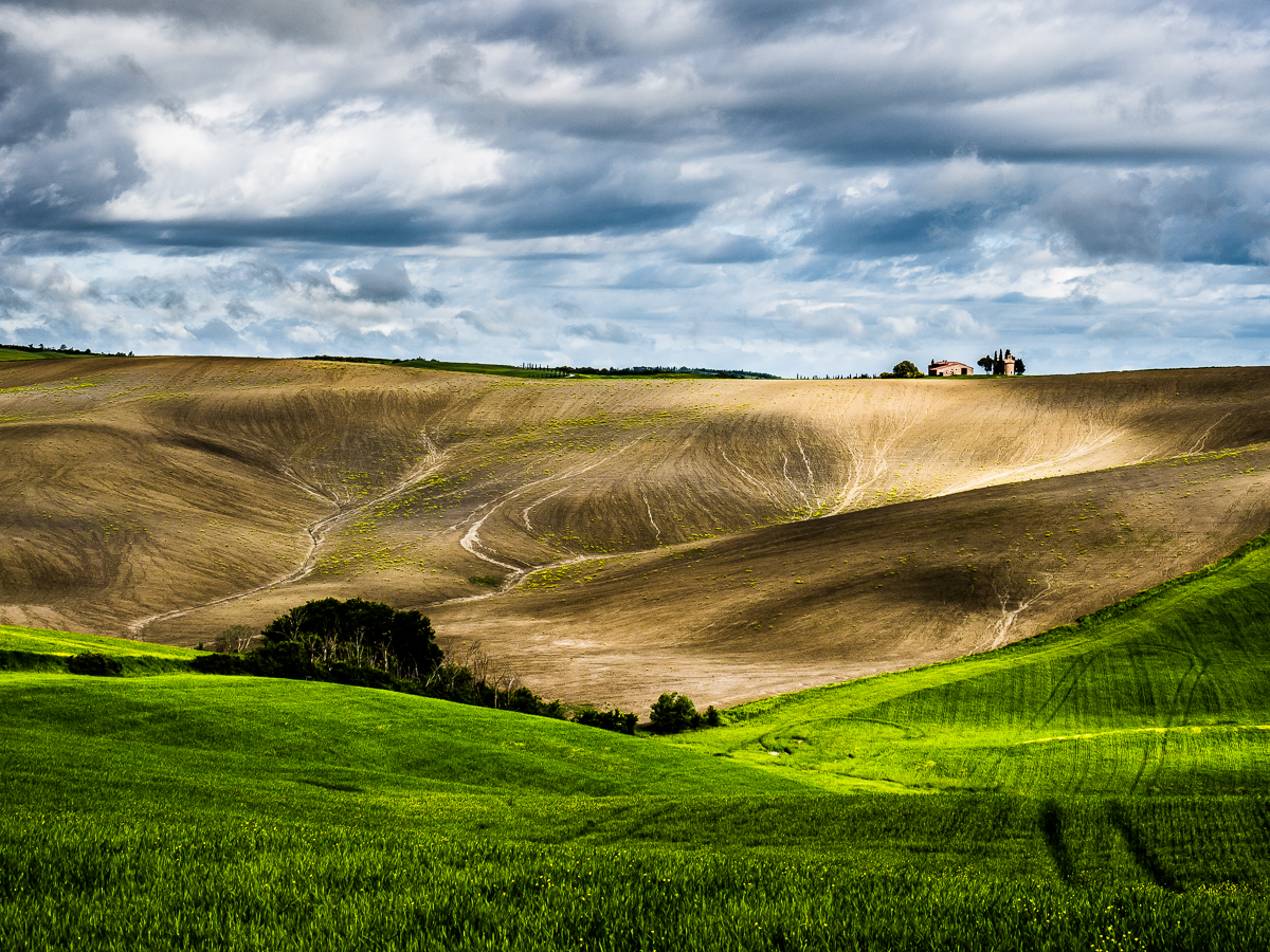 spring rainstorm Foto % Immagini| paesaggi, campagna, val d'orcia Foto ...