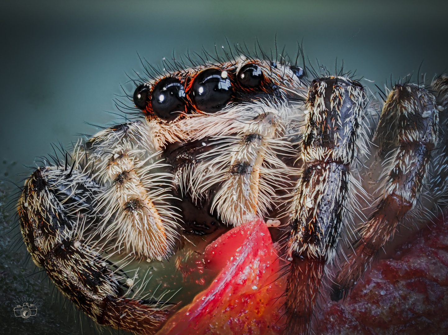 Springspinne Foto & Bild | tiere, wildlife, spinnen Bilder auf ...