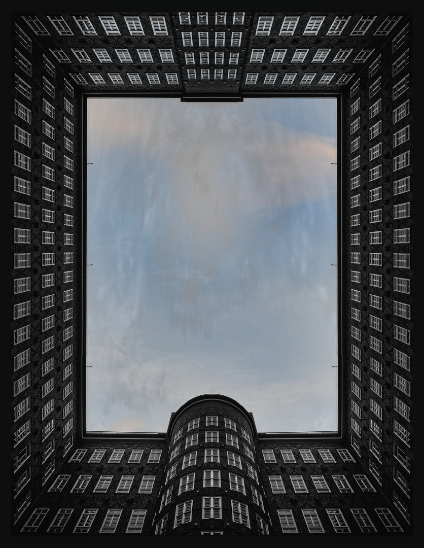 Sprinkenhof - Durchblick Foto & Bild | architektur, deutschland, europe Bilder auf fotocommunity