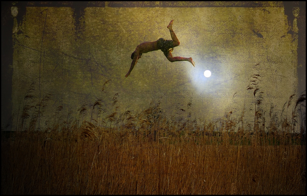 sprung ins ungewisse...... Foto & Bild | fotomontage, surreal, digiart Bilder auf fotocommunity