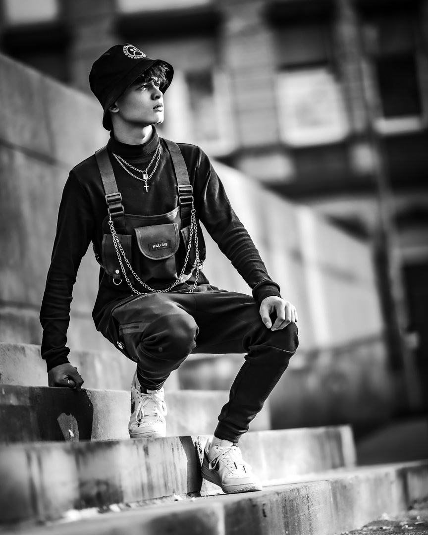 Sprung von der Treppe Foto & Bild | streetfotografie mit menschen, jugendliche, portrait Bilder ...