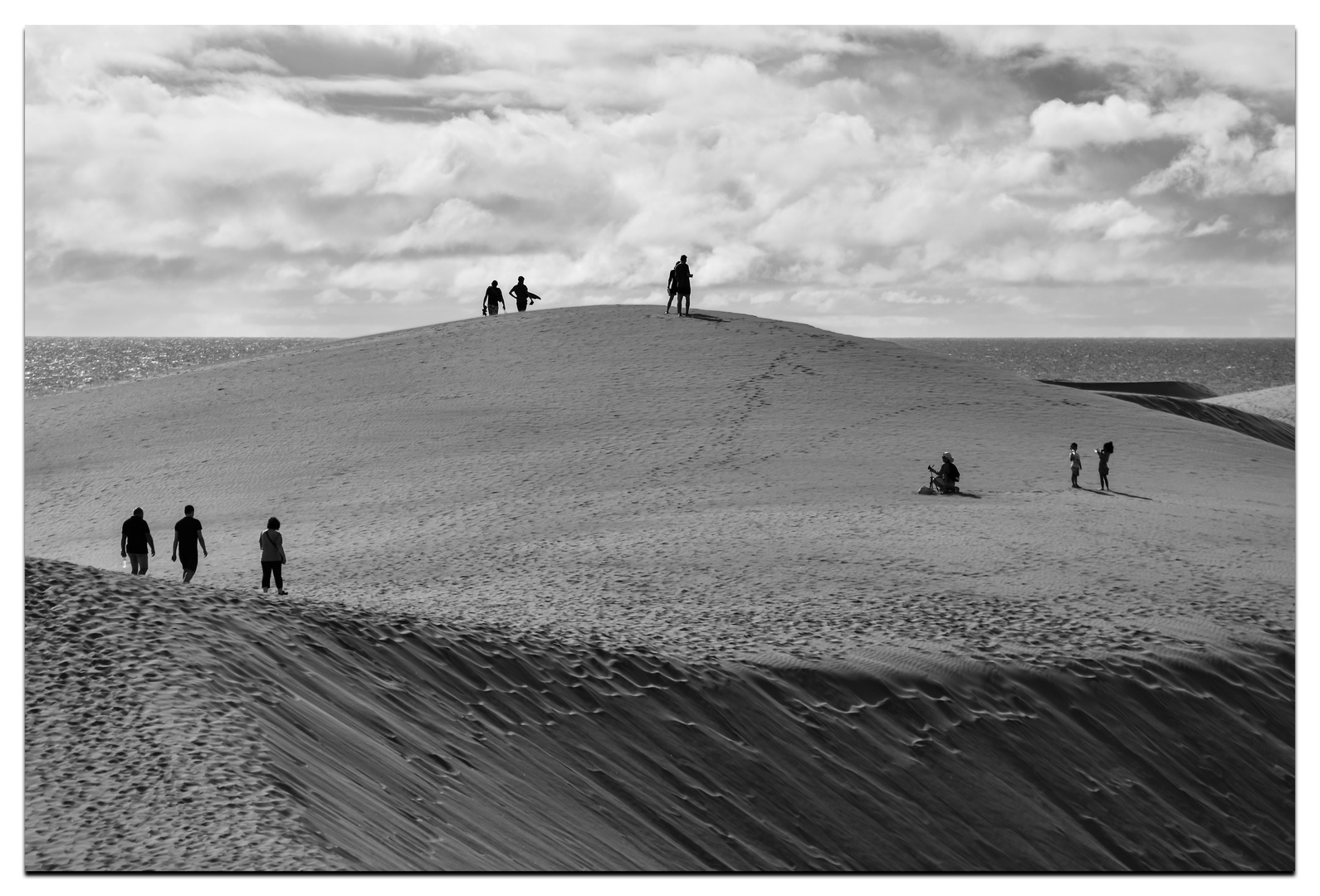 Spuren im Sand 1 Foto & Bild | spain, spezial, sand Bilder auf fotocommunity
