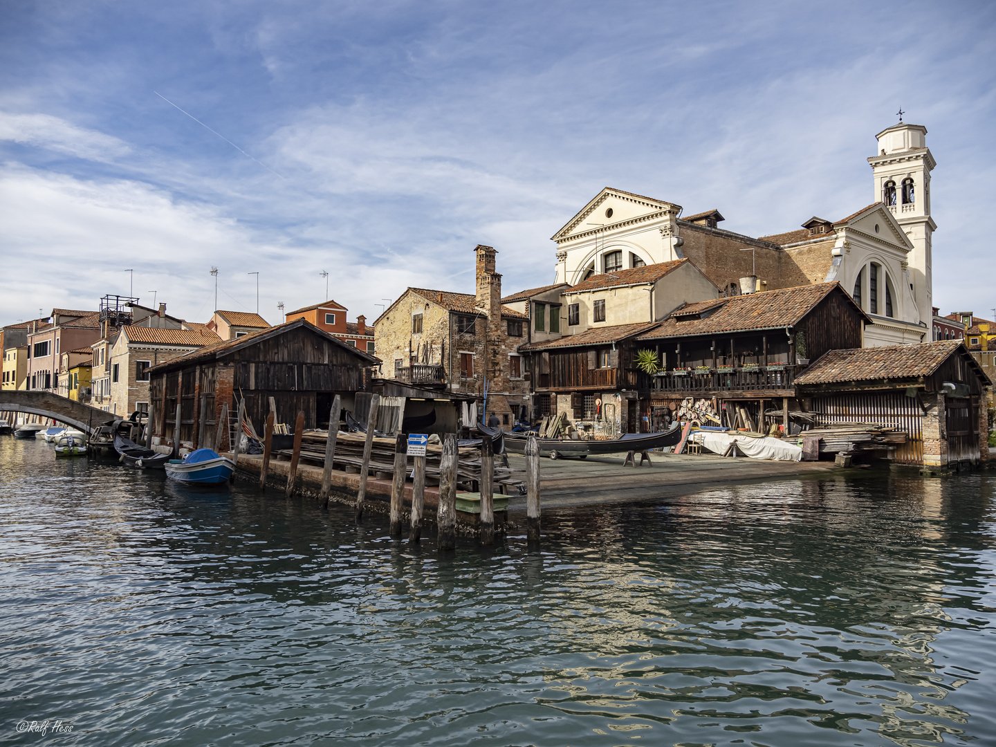 Squero San Trovaso - eine Gondelwerft Foto & Bild | europe, italy ...