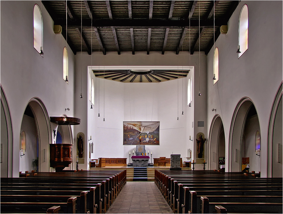 St. Antonius Merfeld Foto & Bild | architektur, sakralbauten, innenansichten kirchen Bilder auf ...