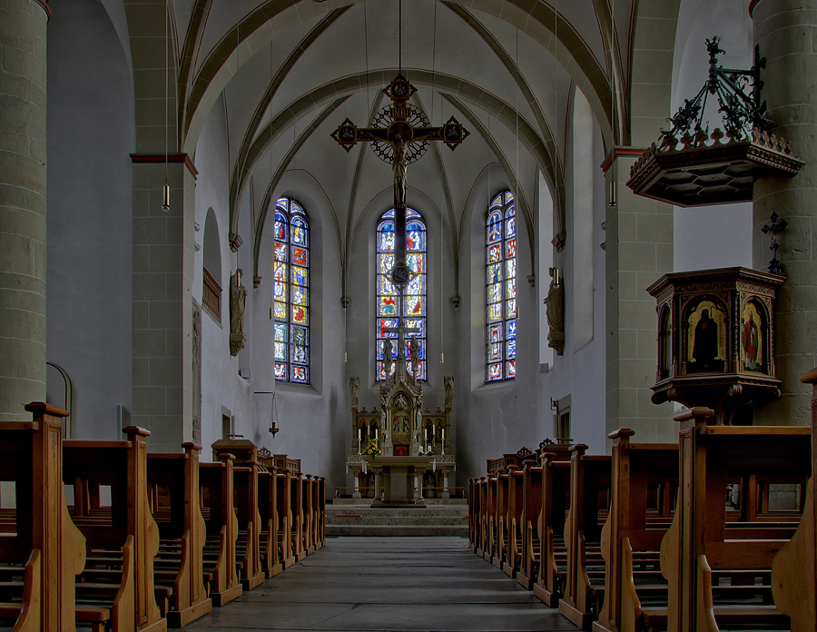St. Benedikt Foto & Bild | architektur, sakralbauten, innenansichten kirchen Bilder auf ...