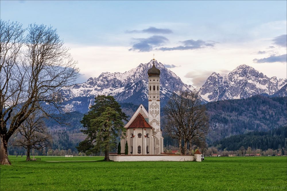St. Coloman Foto & Bild | architektur, deutschland, europe Bilder auf ...