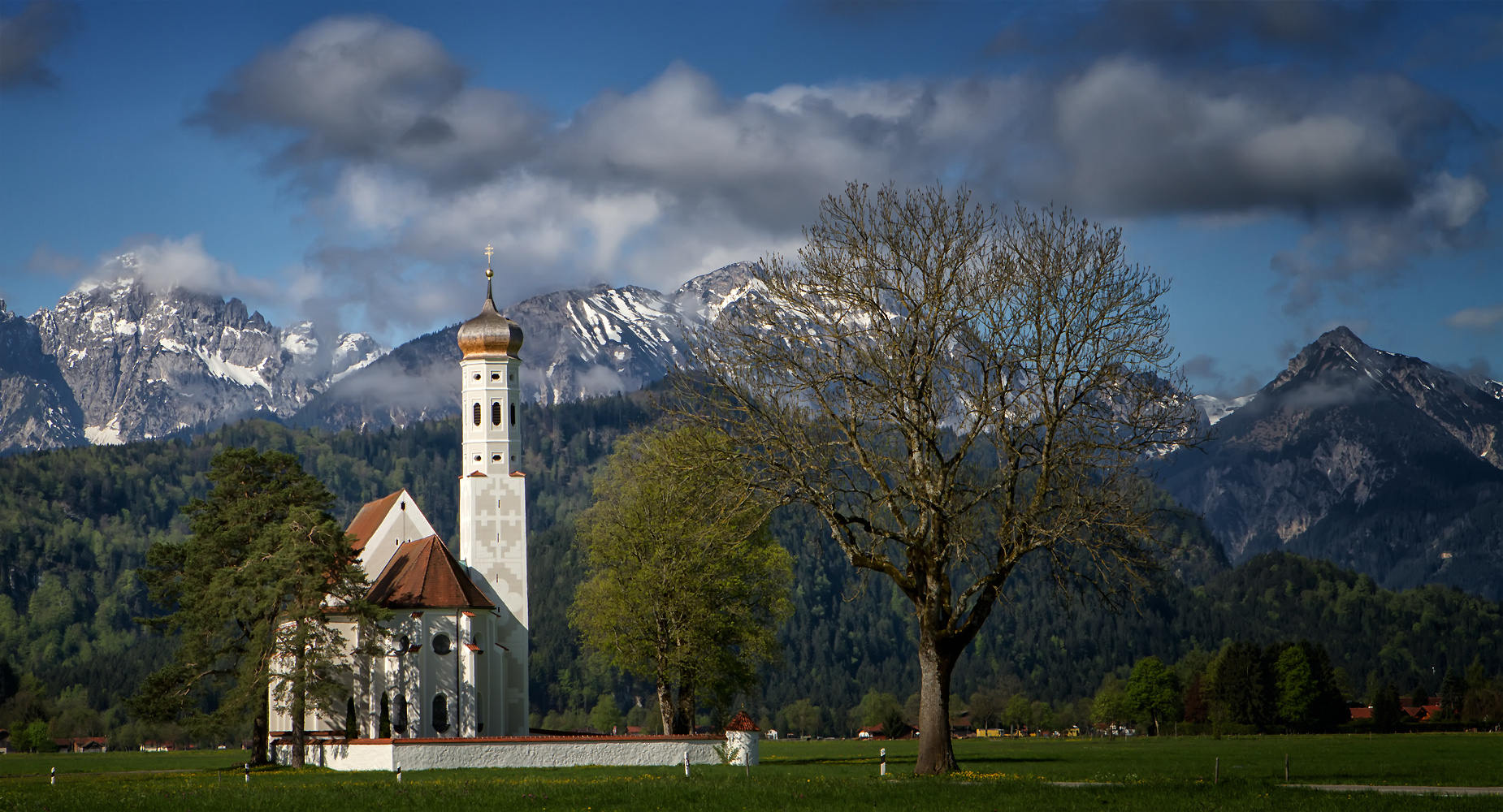 St. Coloman Foto & Bild | architektur, deutschland, europe Bilder auf ...