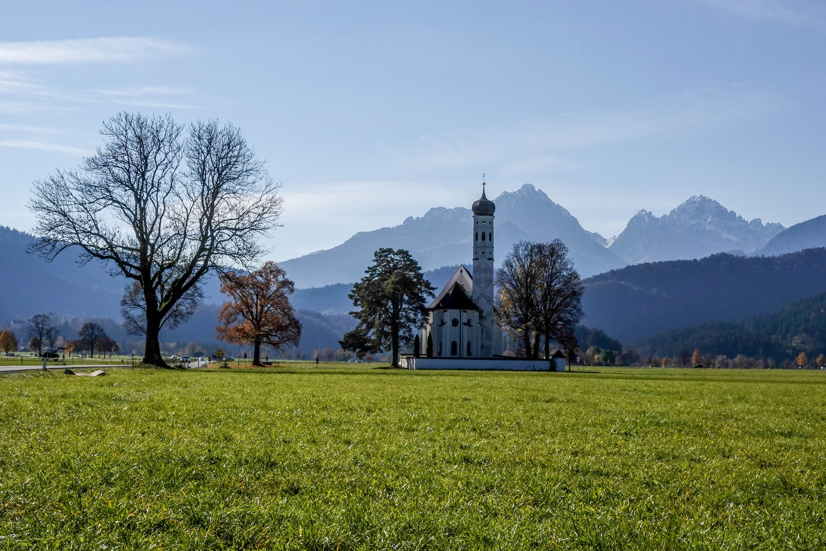 St. Coloman Schwangau Foto & Bild | jahreszeit, herbst, architektur ...