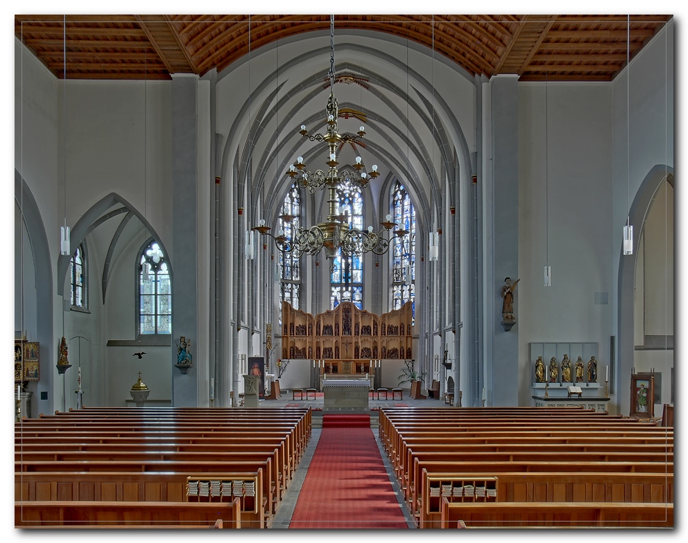 St. Cyriakus Foto & Bild | architektur, sakralbauten, innenansichten kirchen Bilder auf ...