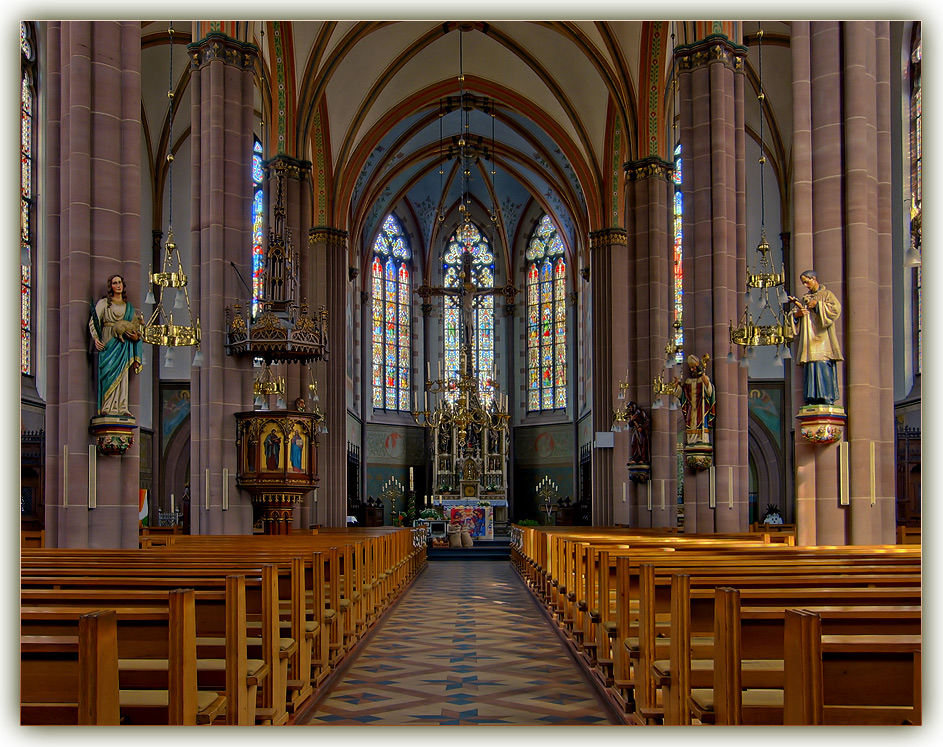 St. Dionysius Foto & Bild | architektur, sakralbauten, innenansichten kirchen Bilder auf ...