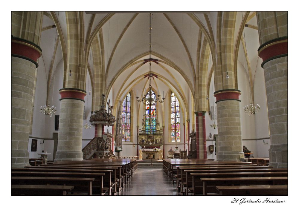 St. Gertrudis Kirche Horstmar Foto & Bild | architektur, sakralbauten, innenansichten kirchen ...