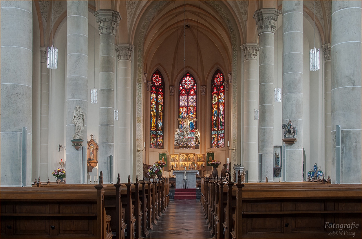 St. Hubertus Foto & Bild | architektur, sakralbauten, innenansichten kirchen Bilder auf ...