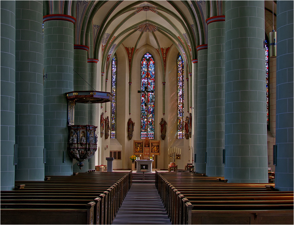 St. Johann Baptist Foto & Bild | architektur, sakralbauten, innenansichten kirchen Bilder auf ...