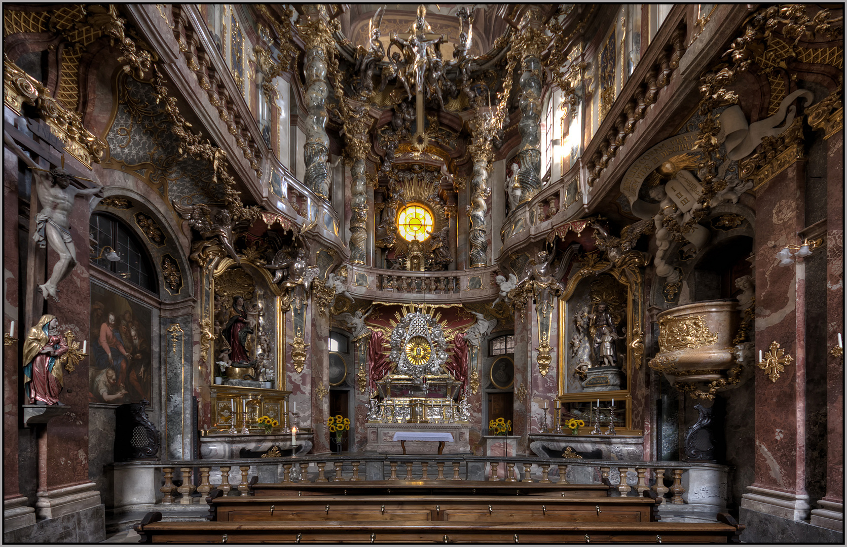St. Johann Nepomuk-Asamkirche München. Foto & Bild | architektur, sakralbauten, innenansichten ...