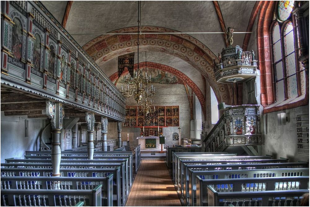St.-Johannes-Kirche Bad Zwischenahn 1 Foto & Bild | architektur, sakralbauten, innenansichten ...