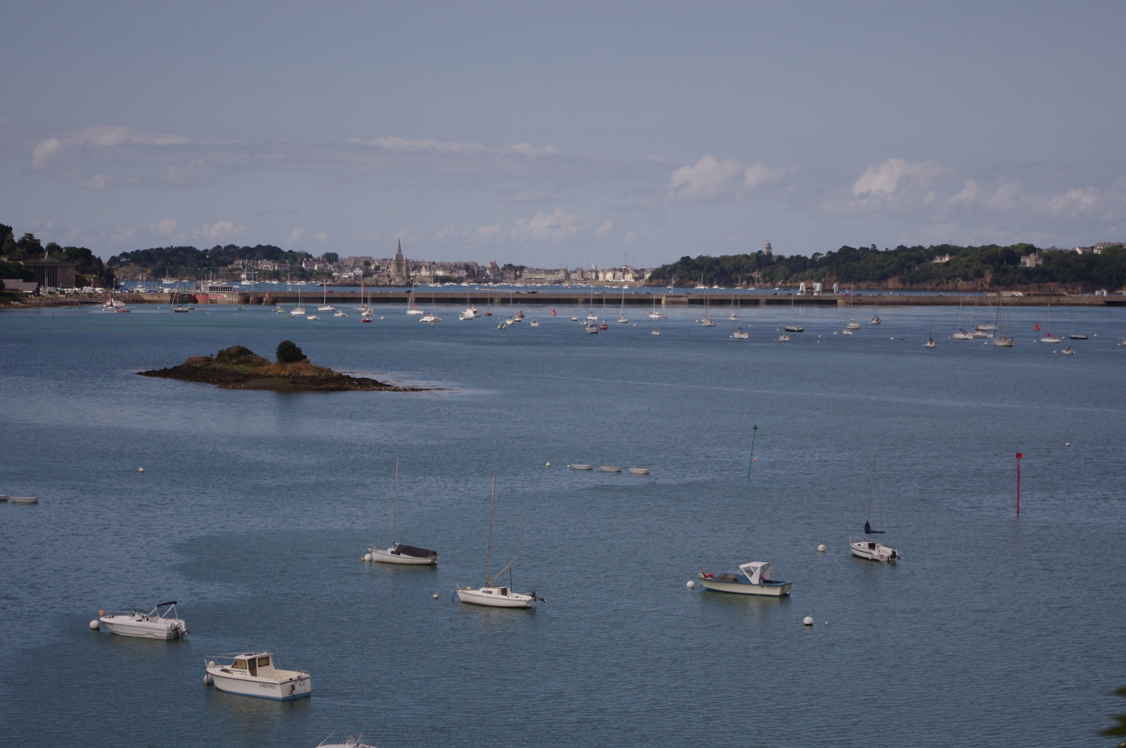 St Malo, vu depuis le barrage de la Rance photo et image | europe ...