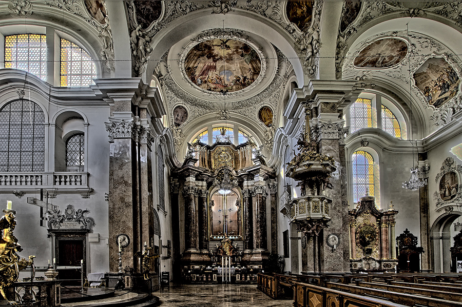 St. Mang - Füssen Foto & Bild | architektur, sakralbauten, innenansichten kirchen Bilder auf ...