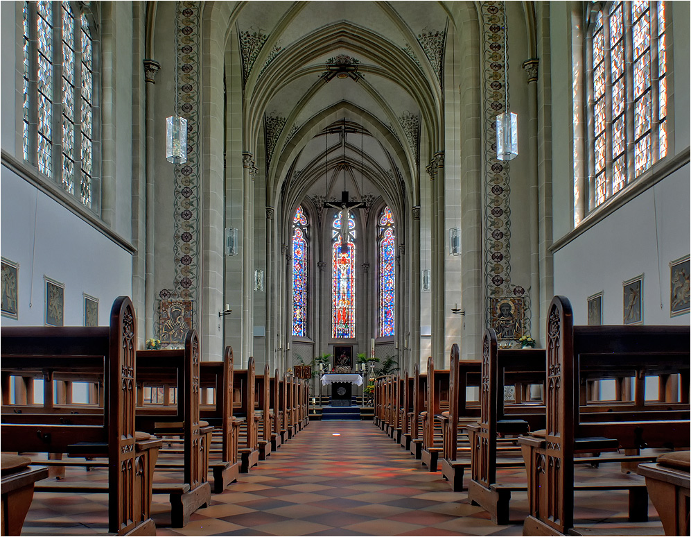 St. Marien Foto & Bild | architektur, sakralbauten, innenansichten kirchen Bilder auf fotocommunity