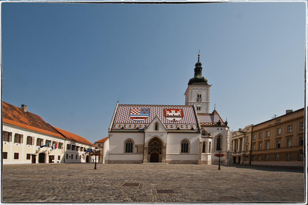 St. Markus Kirche Foto & Bild | europe, balkans, croatia Bilder auf ...