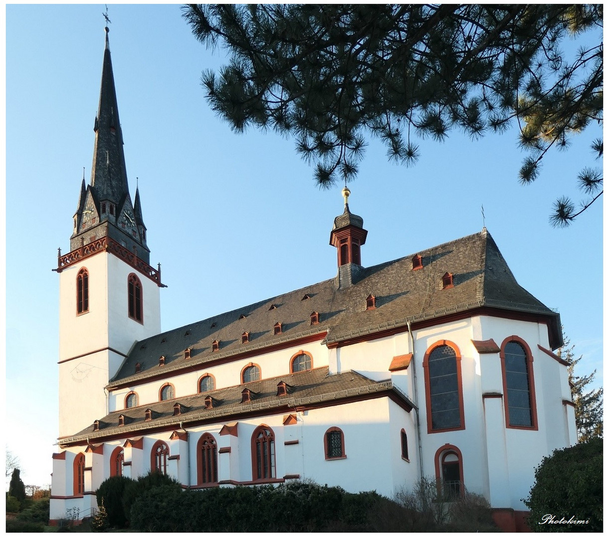 St. Markus Kirche in Erbach Rheingau Foto & Bild | architektur ...