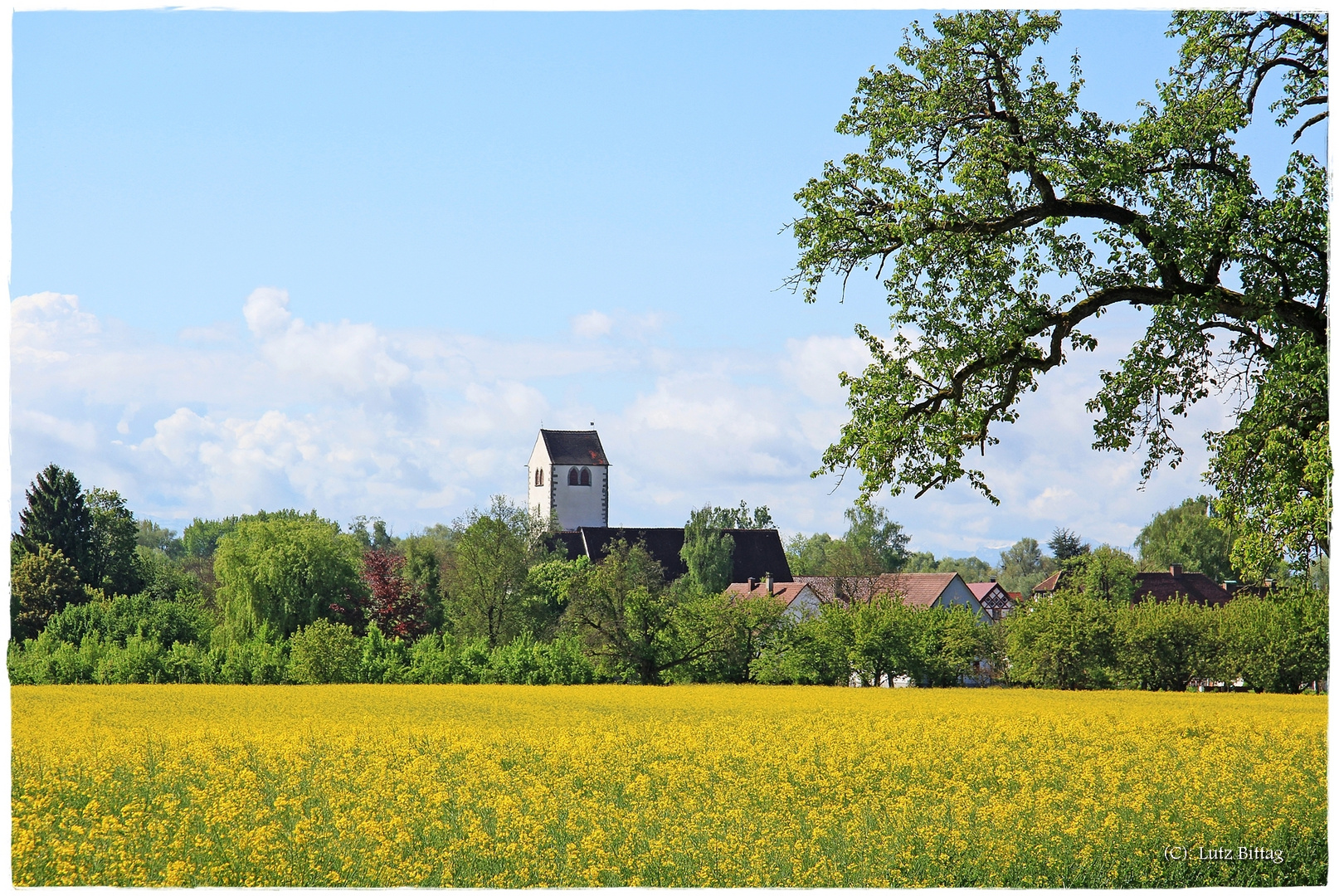 St. Martin Seefelden Foto & Bild | world, kirche, frühling Bilder auf ...