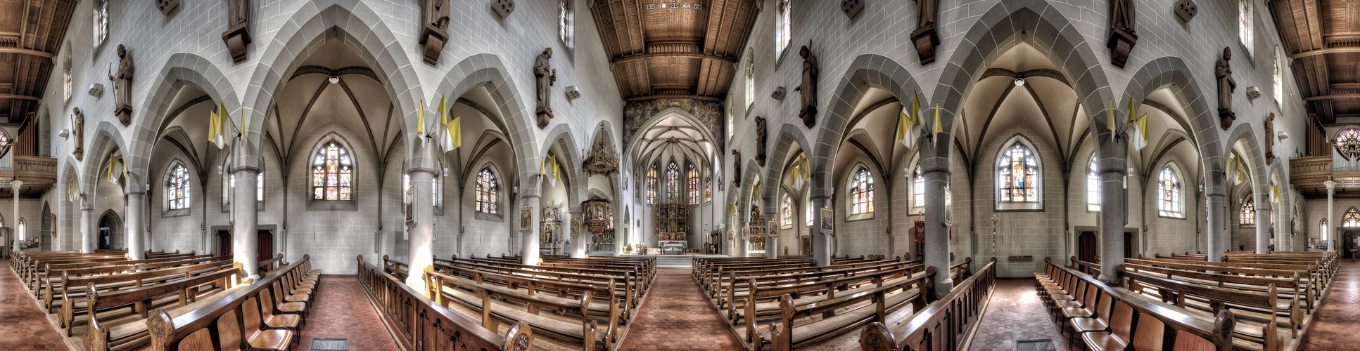 St Nikolaus Kirche-Kappelrodeck. Foto & Bild | architektur, sakralbauten, innenansichten kirchen ...