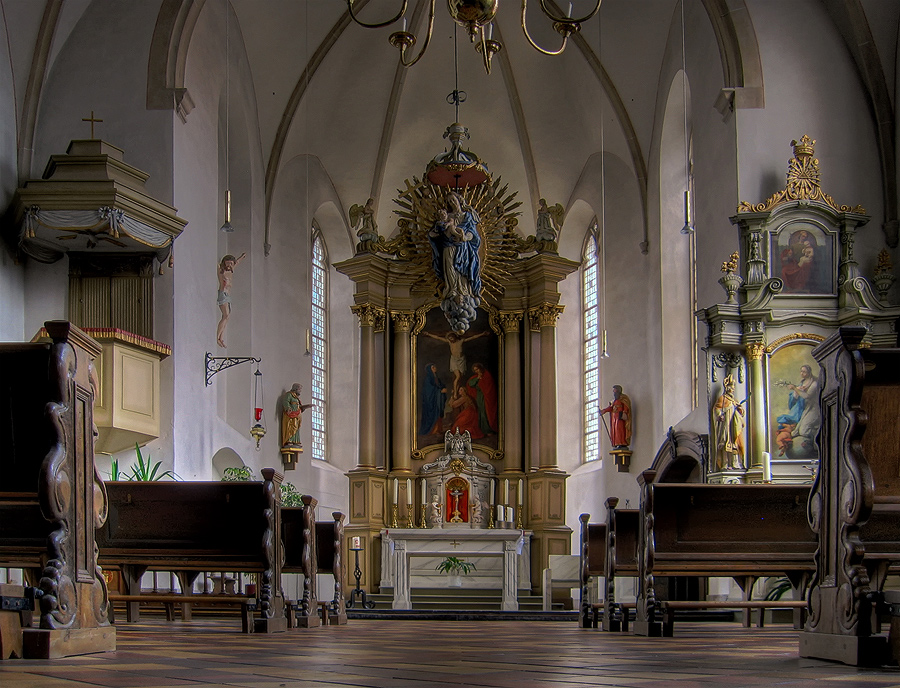 St. Pankratius Foto & Bild | architektur, sakralbauten, innenansichten kirchen Bilder auf ...