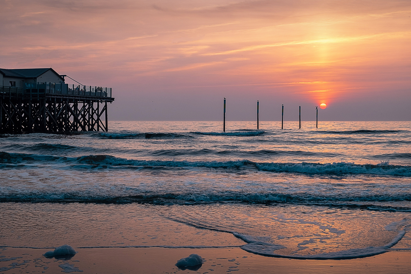 St. Peter Ording Foto & Bild | world, sonnenuntergang, meer Bilder auf ...