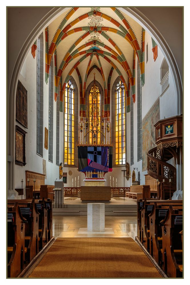 St. Salvator - Nördlingen Foto & Bild | architektur, sakralbauten, innenansichten kirchen Bilder ...