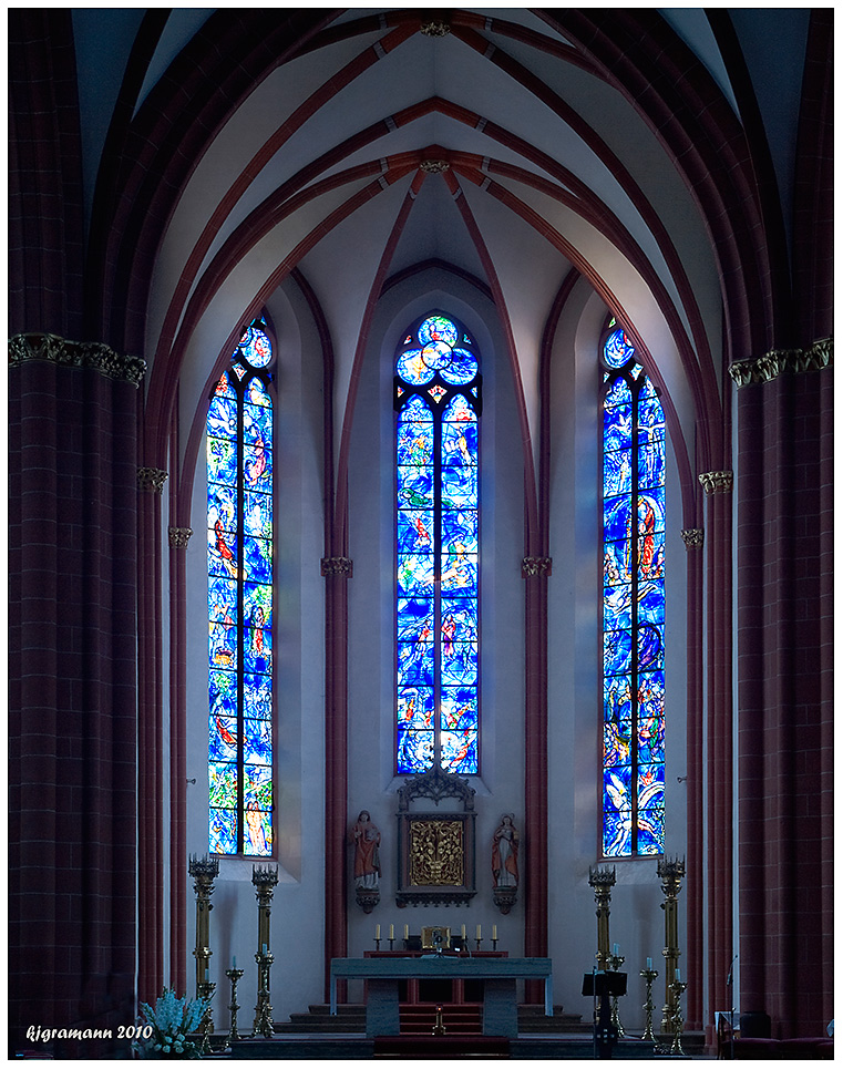 st. stephan in mainz..... | karl-j. gramann