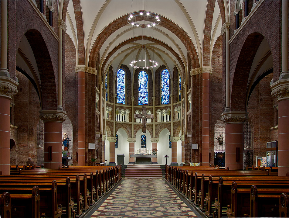 St. Suitbertus Foto & Bild | architektur, sakralbauten, innenansichten kirchen Bilder auf ...