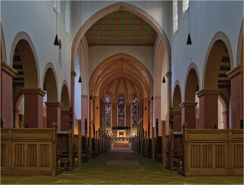 St. Suitbertus Foto & Bild | architektur, sakralbauten, innenansichten kirchen Bilder auf ...