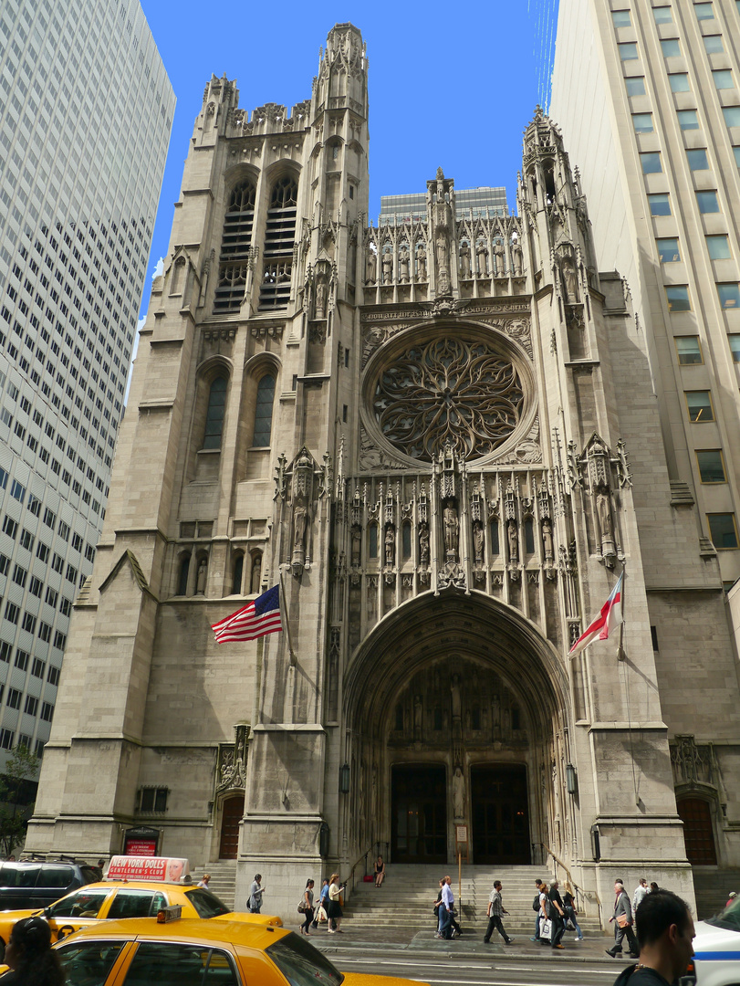 St. Thomas Church Fifth Avenue Foto & Bild | north america, united ...