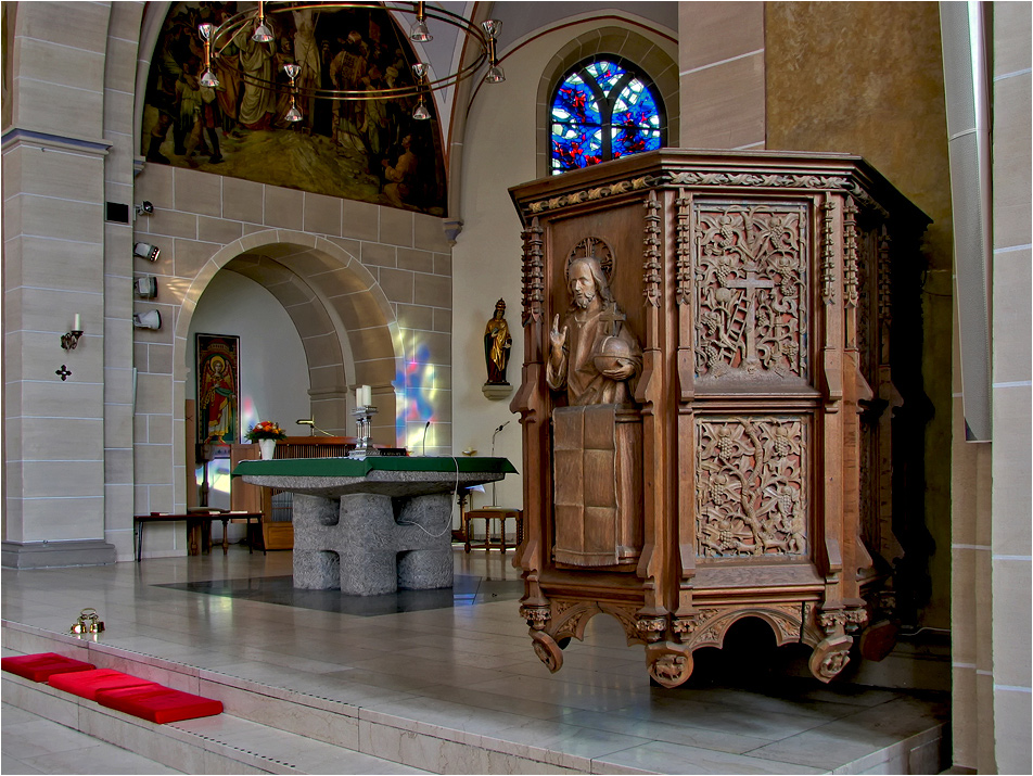 St. Urbanus Kanzel Foto & Bild | architektur, sakralbauten, innenansichten kirchen Bilder auf ...