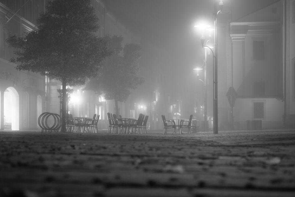 Stadt im Nebel Foto & Bild | nebelstimmungen, wetter, natur Bilder auf ...