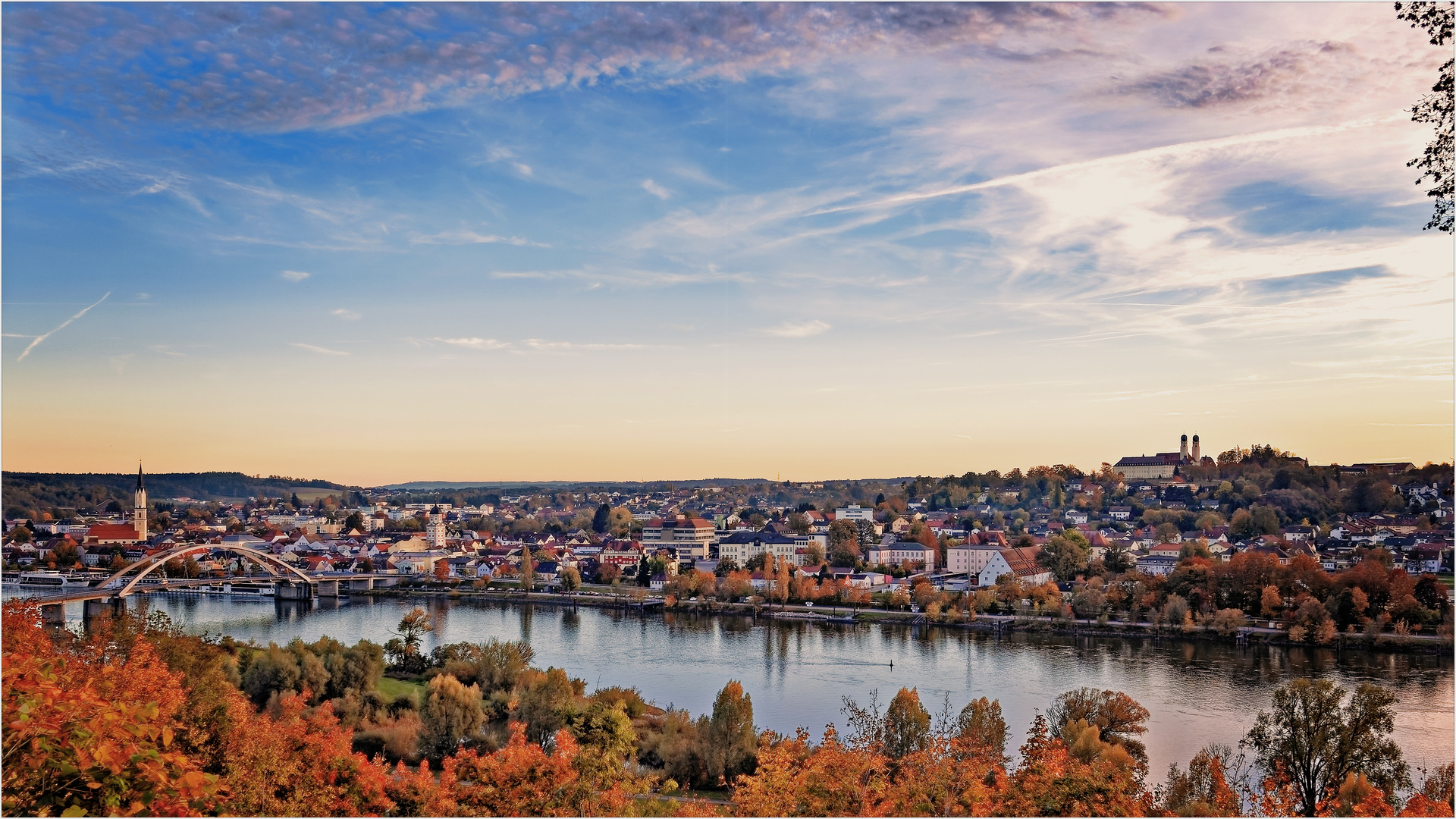 Stadt – Land – Fluss … Foto & Bild | deutschland, europe, bayern Bilder ...