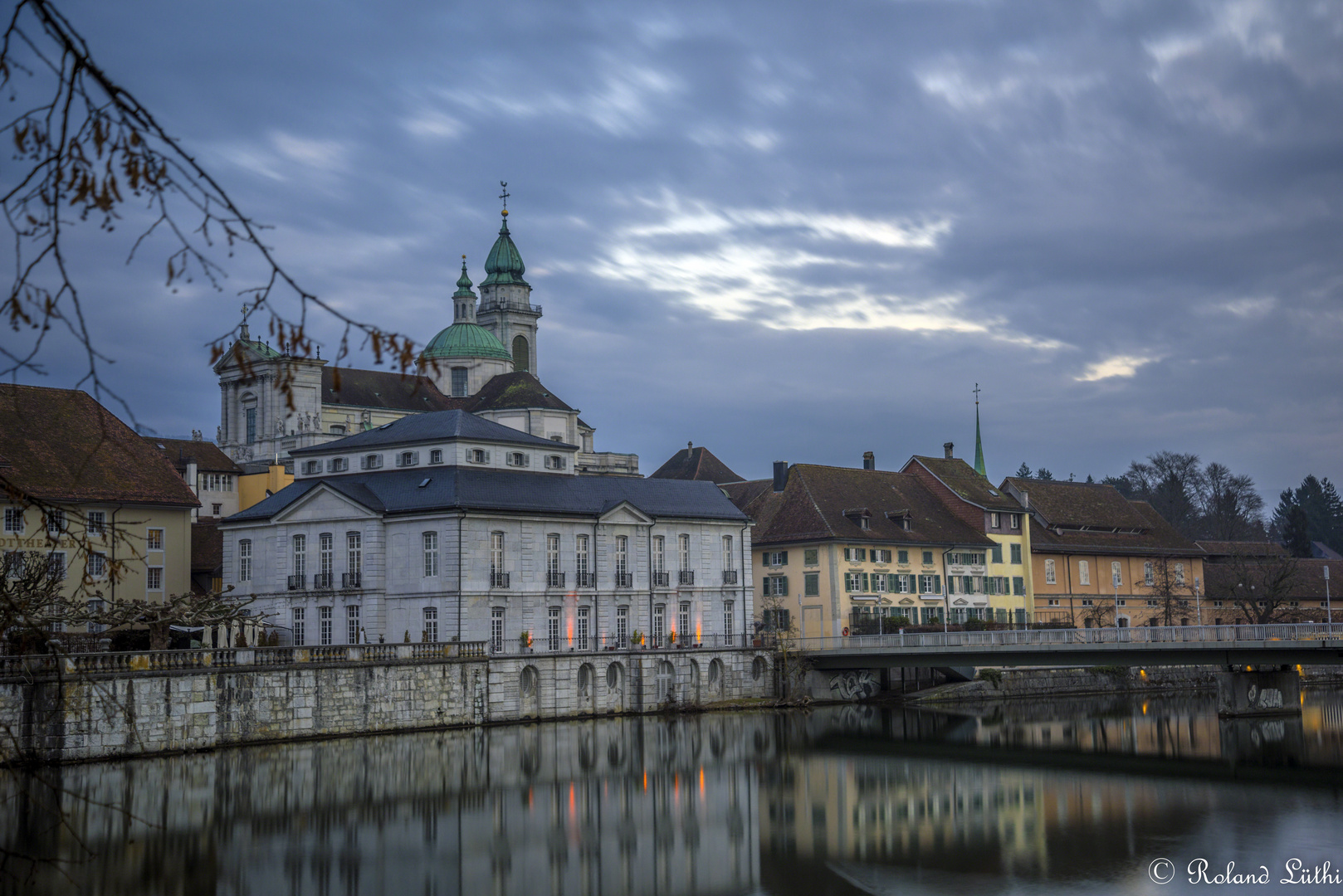 Stadt Solothurn Foto & Bild | world, winter, schweiz Bilder auf ...