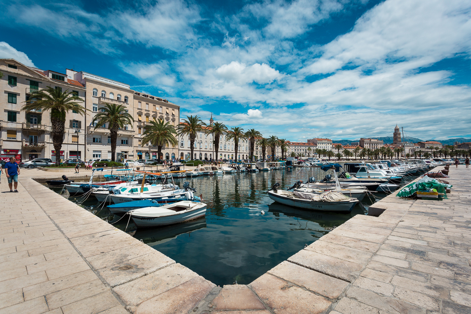 Stadtansicht Split Foto & Bild | architektur, europe, balkans Bilder ...