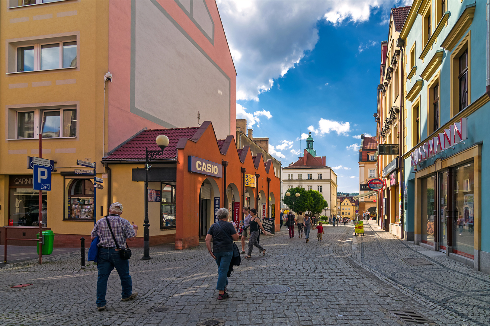 Stadtbummel in Hirschberg (Jelina Góra), Polen .... Foto & Bild ...