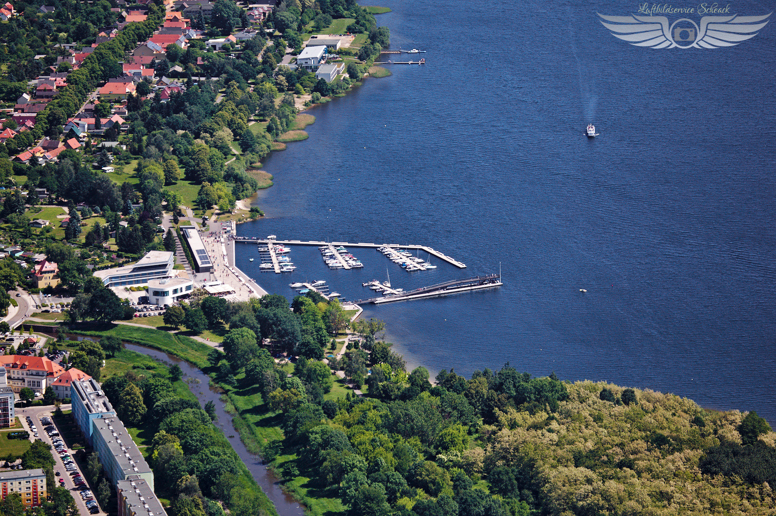 Stadthafen Senftenberg Foto & Bild | architektur, profanbauten, hafen ...