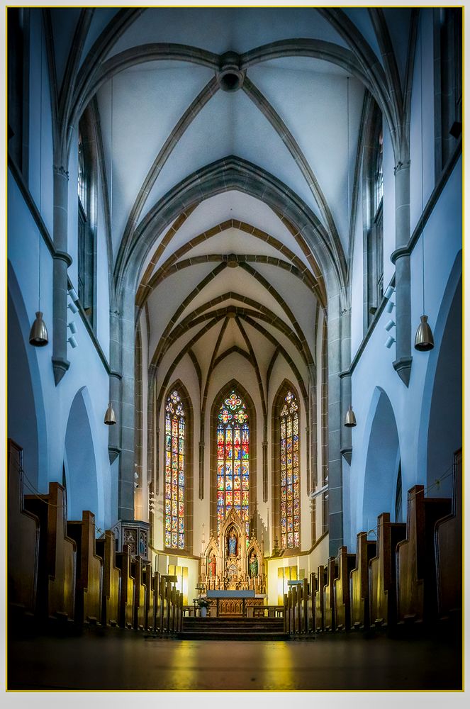 Stadtpfarre Wels-St. Johannes Foto & Bild | architektur, sakralbauten, innenansichten kirchen ...