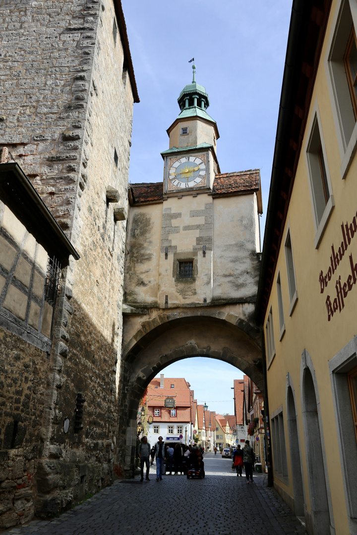 Stadttor Foto & Bild | bayern, tauber, rothenburg Bilder auf fotocommunity