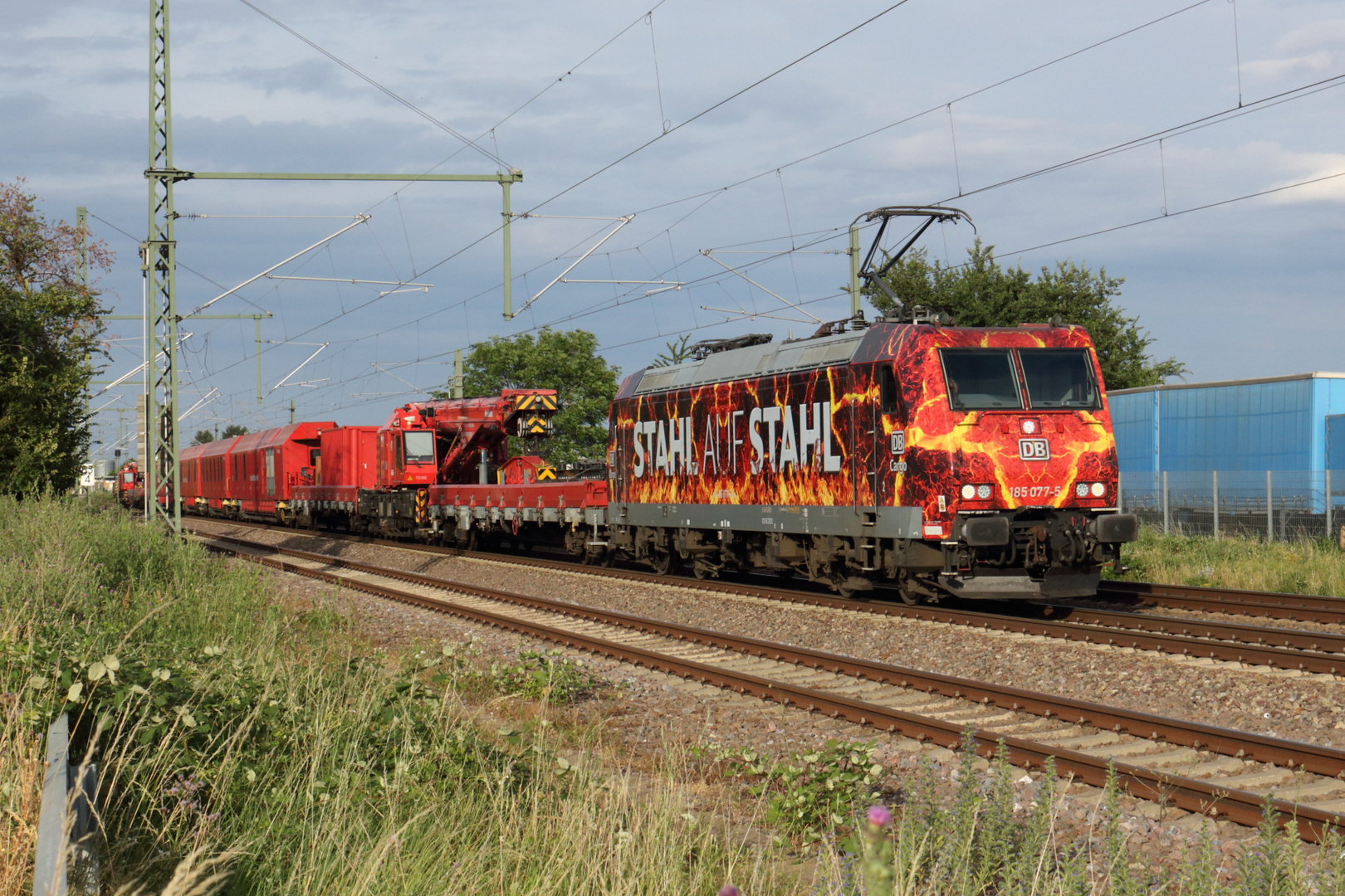 Stahl auf Stahl mit schwerem Gerät Foto & Bild ...